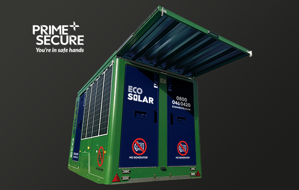 Prime Secure uses ECO SOLAR | ECOHire
